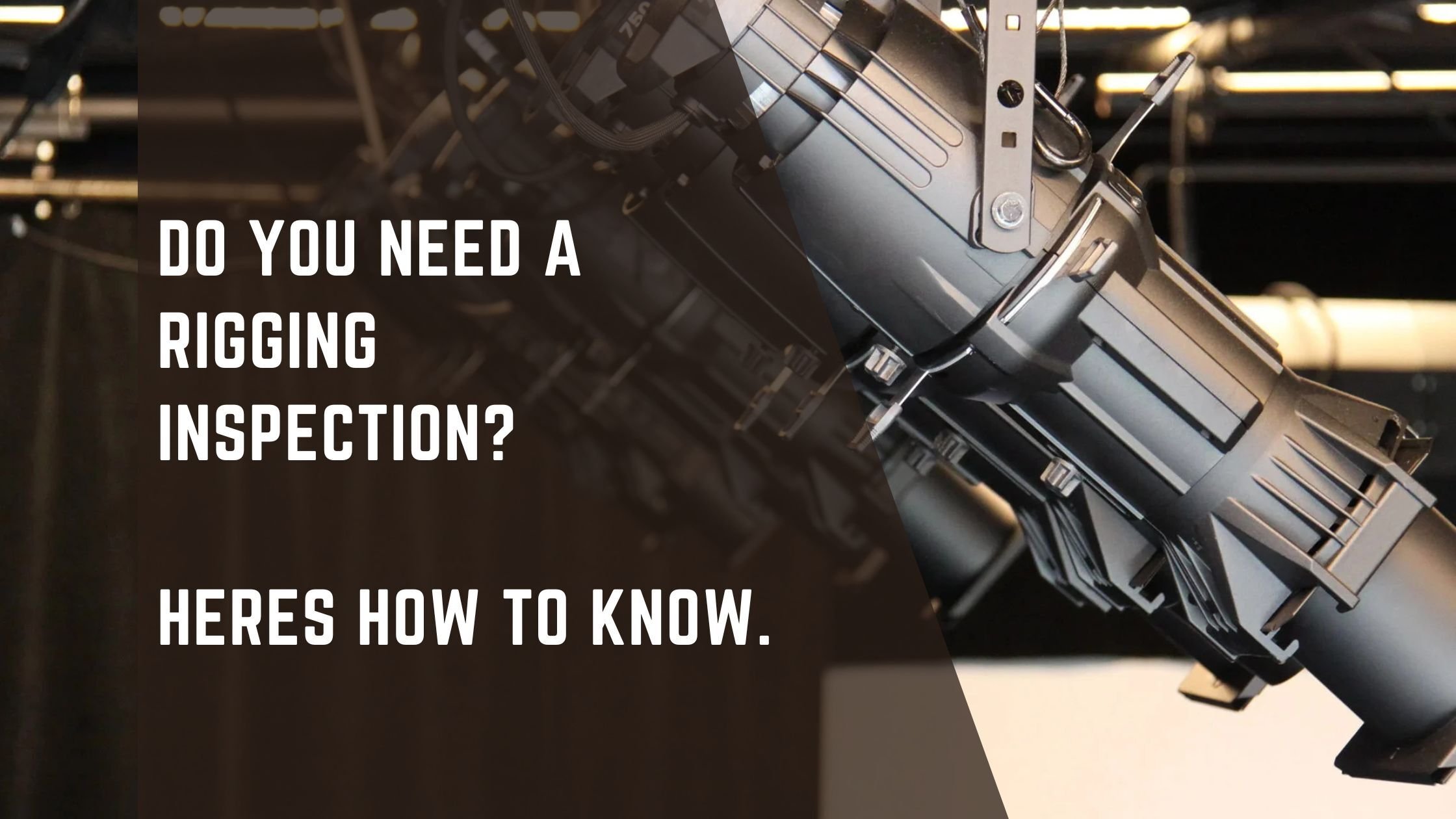 Do You Need a Rigging Inspection? Key Signs & Safety Tips