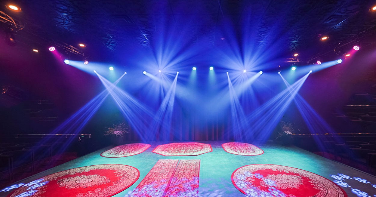 Stage Lighting Design For A 300 Seat Showroom