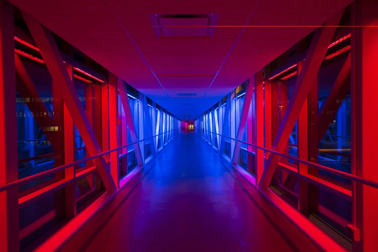 Architainment Lighting: Pedestrian Bridge Lighting Makeover